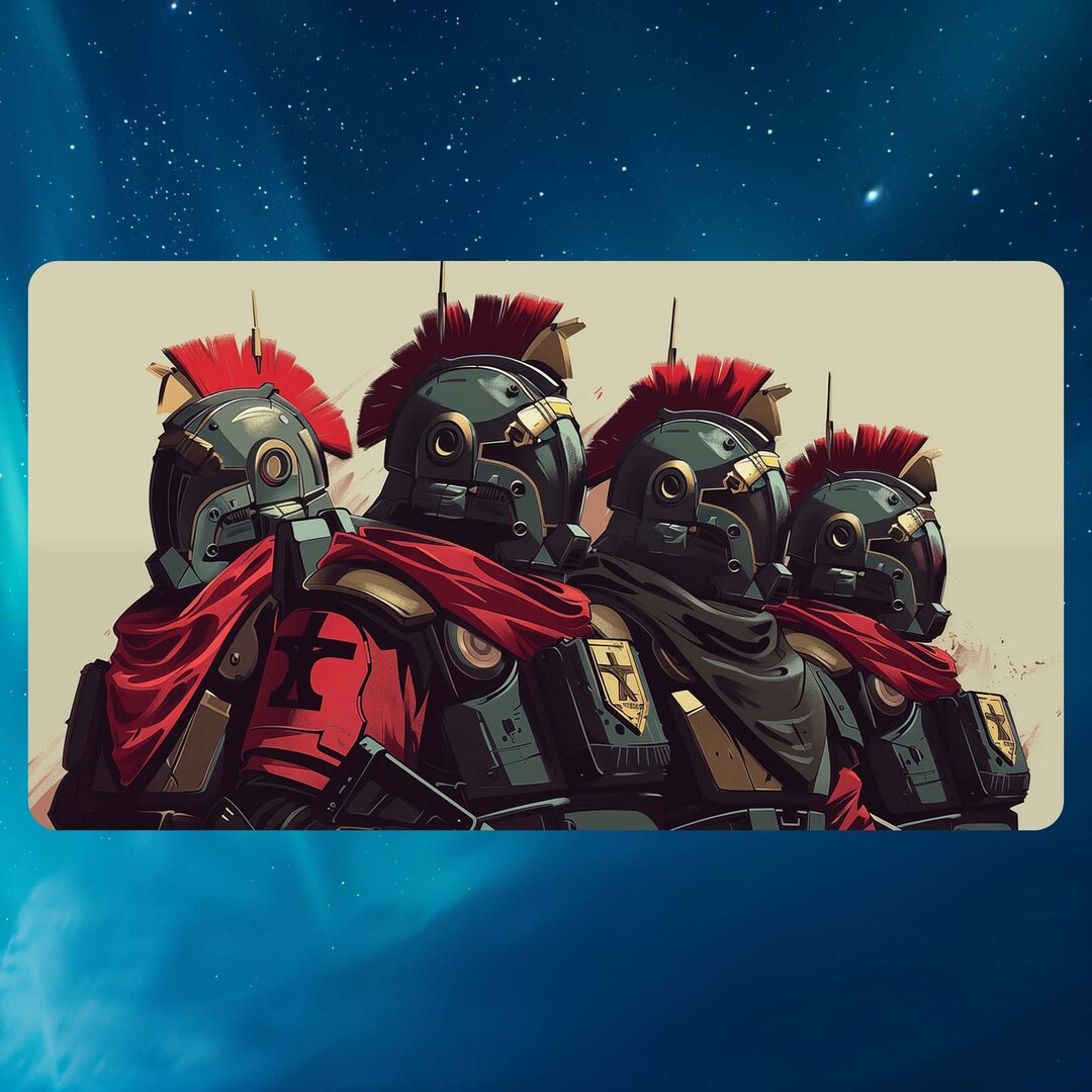 Helldivers Themed Playmat Inspired by Helldivers 2, Playmat for Magic ...