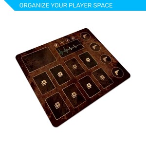 Resident Evil Player Mat, Neoprene Dashboard for Board Game, Stitched ...