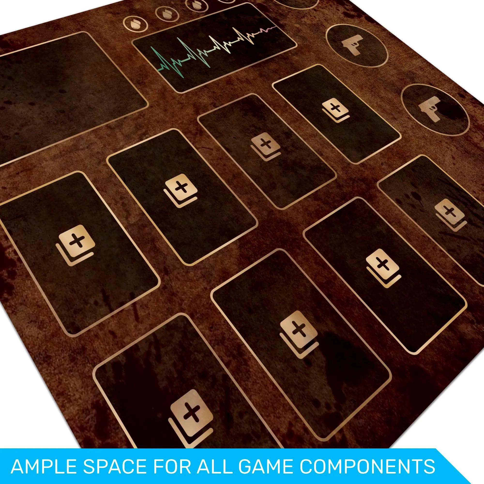 Resident Evil Player Mat, Neoprene Dashboard for Board Game, Stitched ...