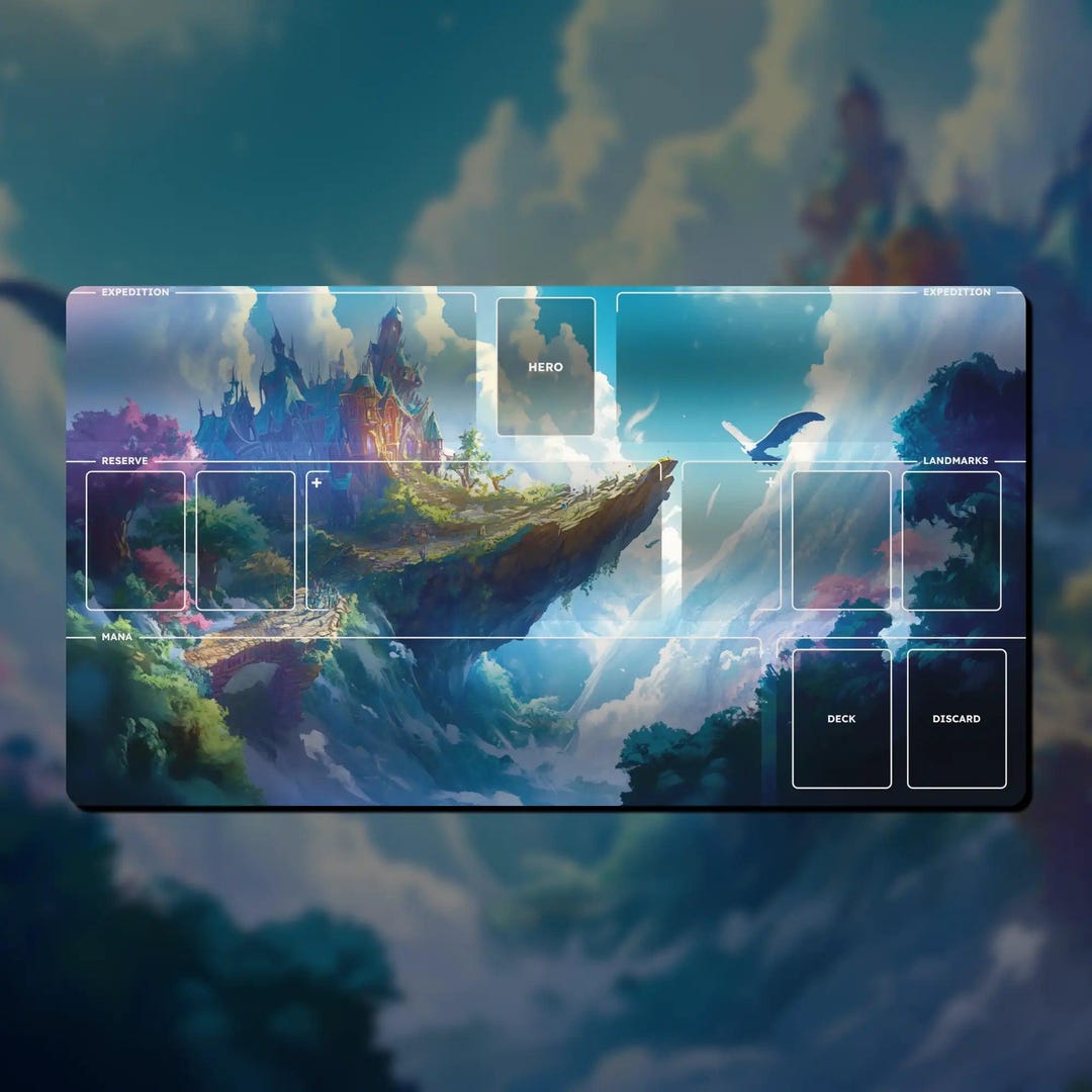 Single-player Playmat, 24" X 13" (600 X 325 Mm), Fan Content ...