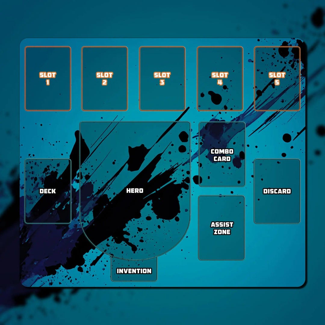 Astro Knights Hero Playmat, Blue Theme, 16 X 14 400 X 350 Mm ...