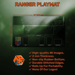 Earthborne Rangers Ranger Playmat, Spirit, 24 X 14 600 X 350 Mm ...