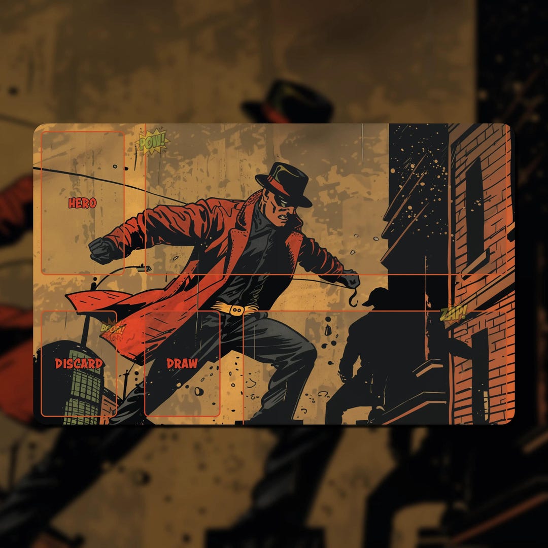 Sentinels of the Multiverse Hero Playmat, Shadow, 16 X 10 400 X 250 Mm ...