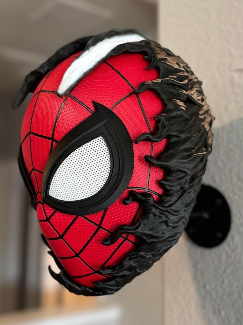 Spiderman Venom Helmet - Etsy