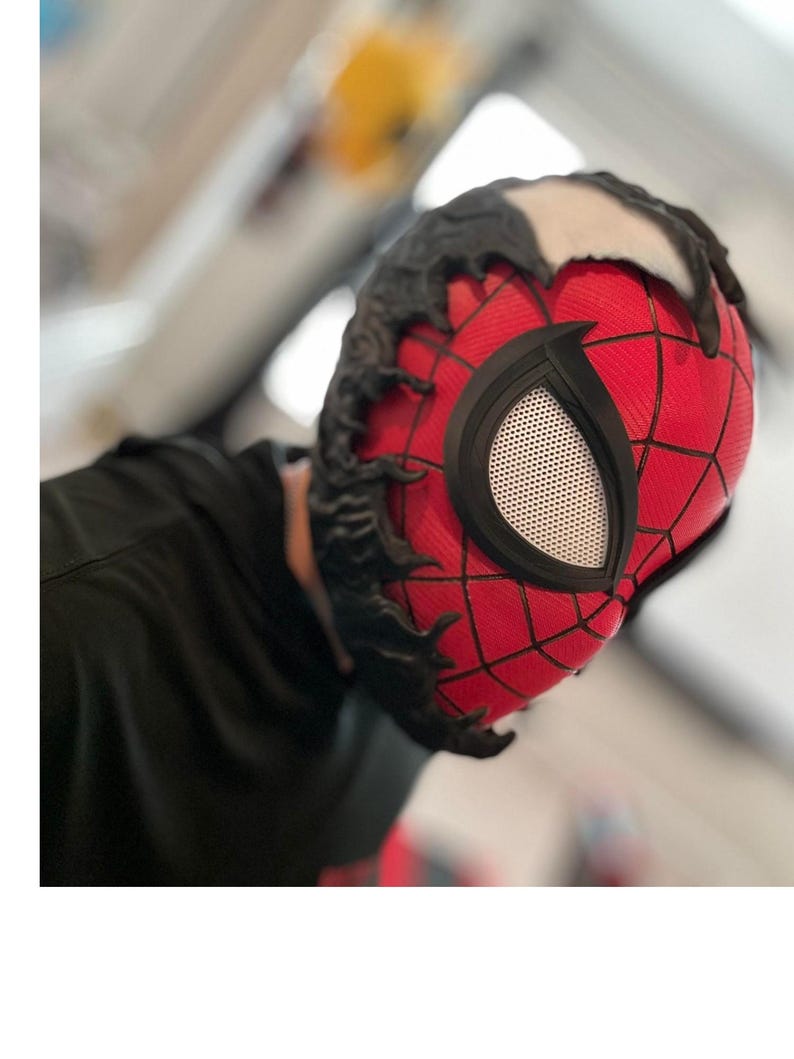 Spiderman Venom Helmet - Etsy