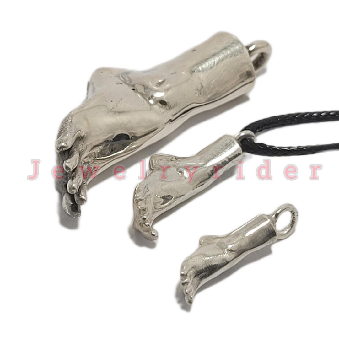 Bare Feet Pendant, Fetish Pendant, Foot Lover Pendant, Realistic Feet ...