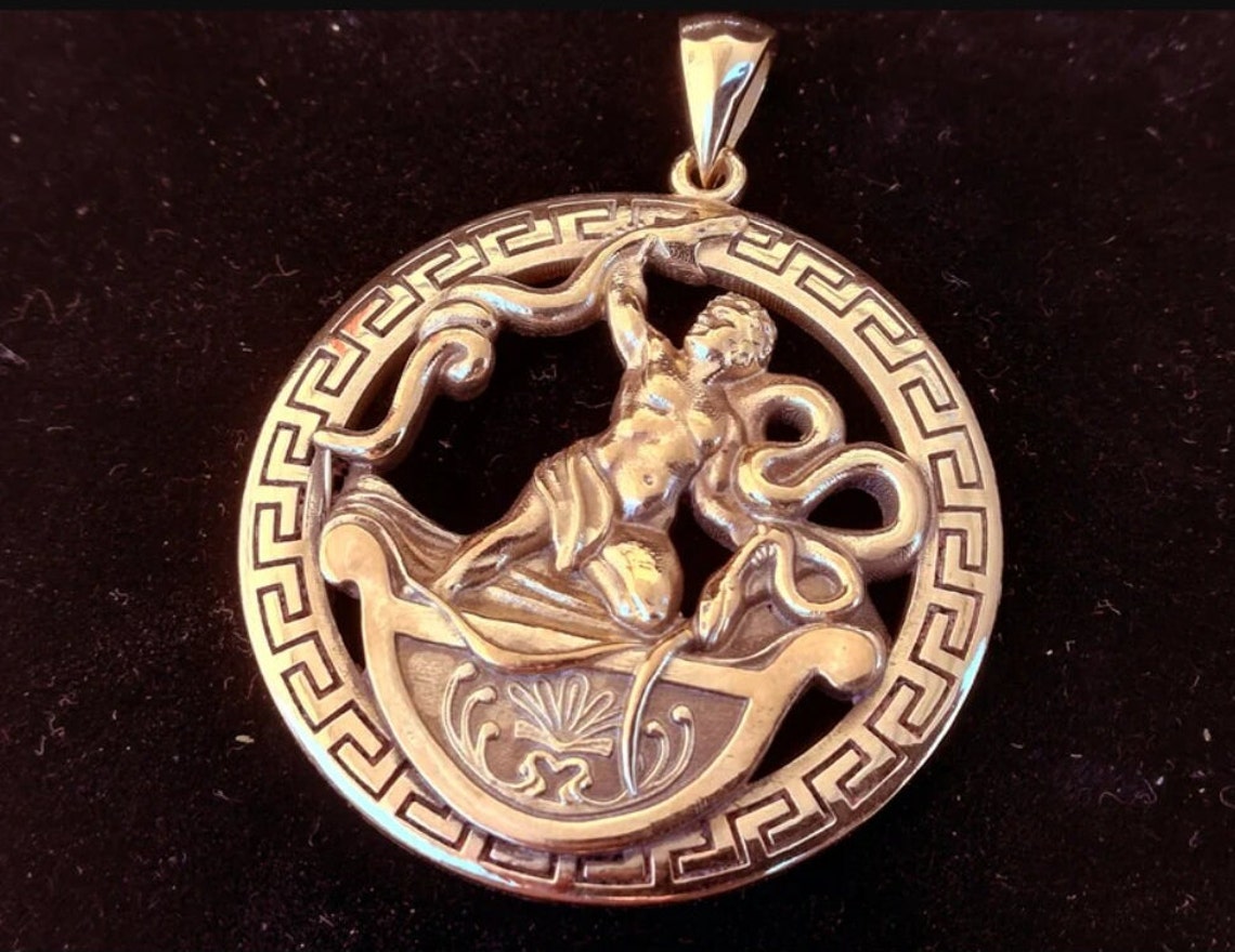 The Infant Hercules Strangled the Snakes, Ancient Greek Mythology - Etsy