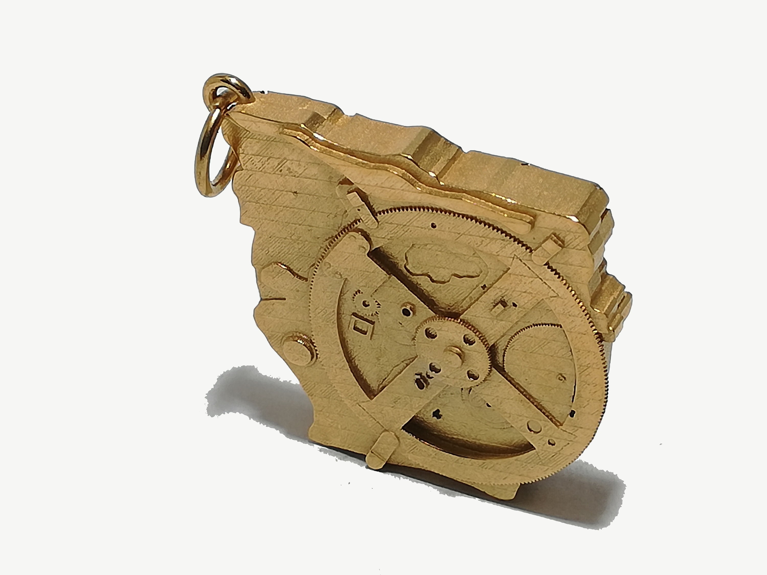 Antikythera Mechanism Pendant, Museum Replica as Found, Ancient Greek ...