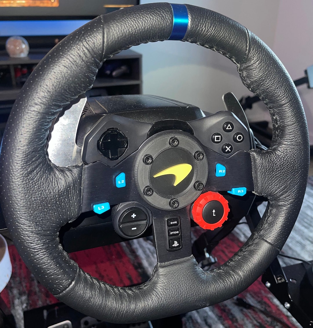 Logitech G27, G29, G920, G923 Center Cap works With Stock Hardware ...