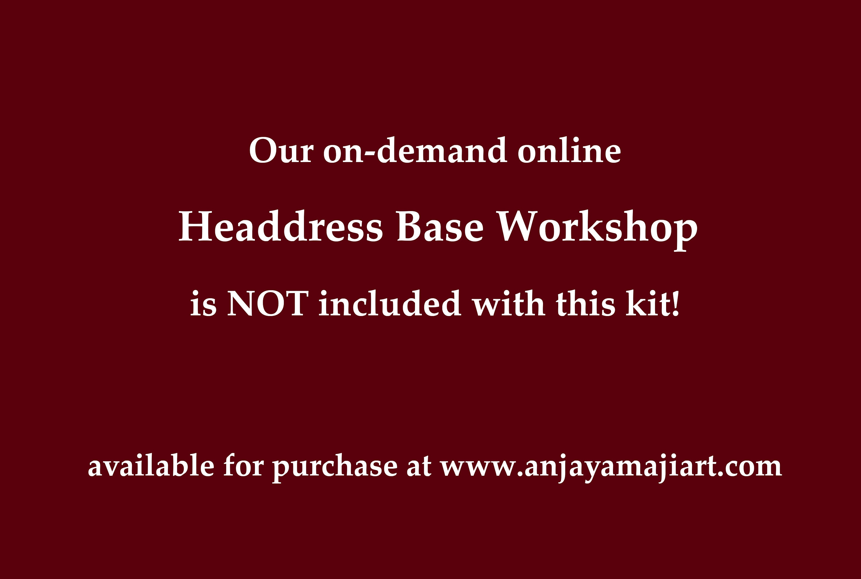 DIY Headdress Base Materials Kit - Etsy