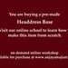 Headdress Base Warrior Style - Etsy