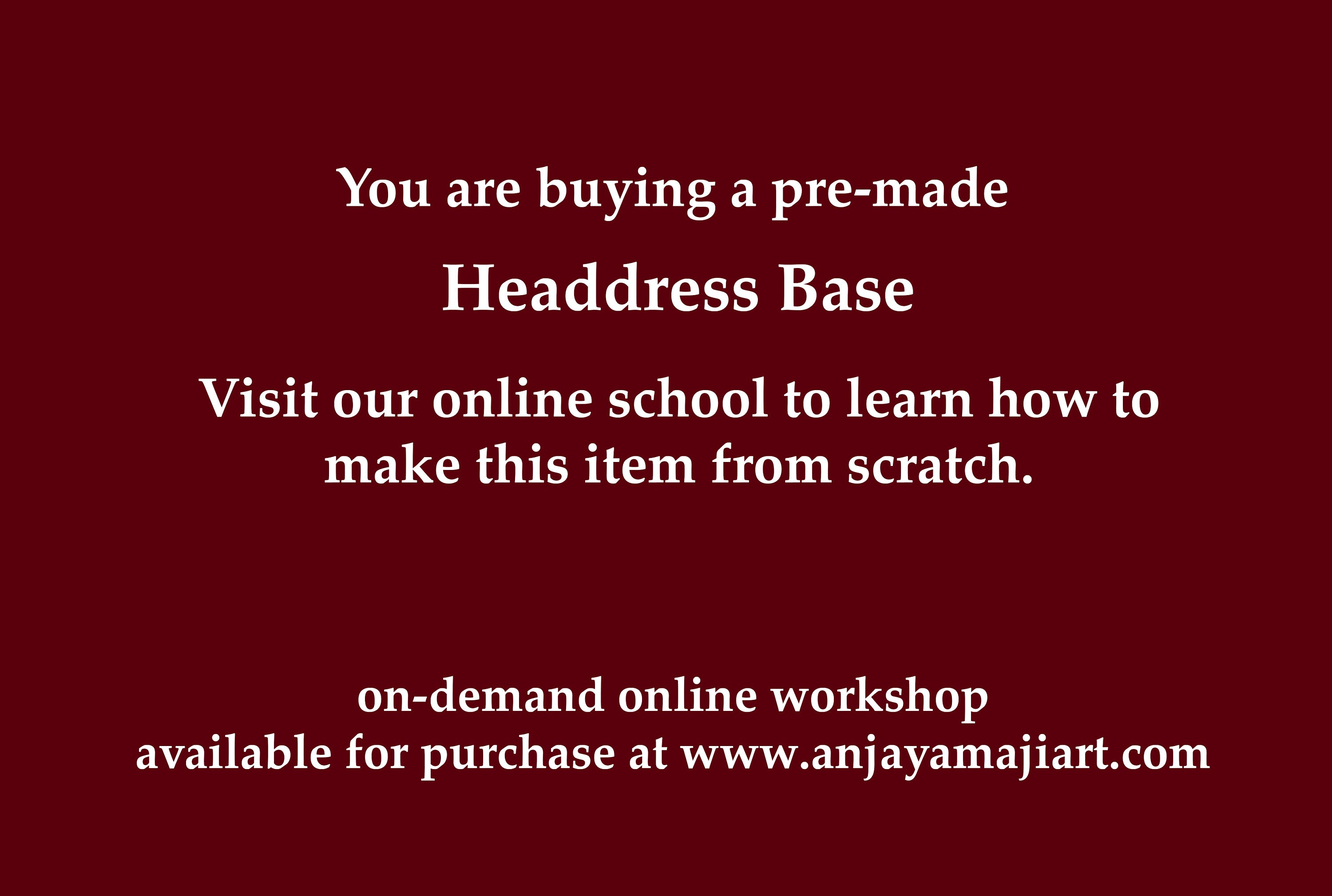 Headdress Base Warrior Style - Etsy