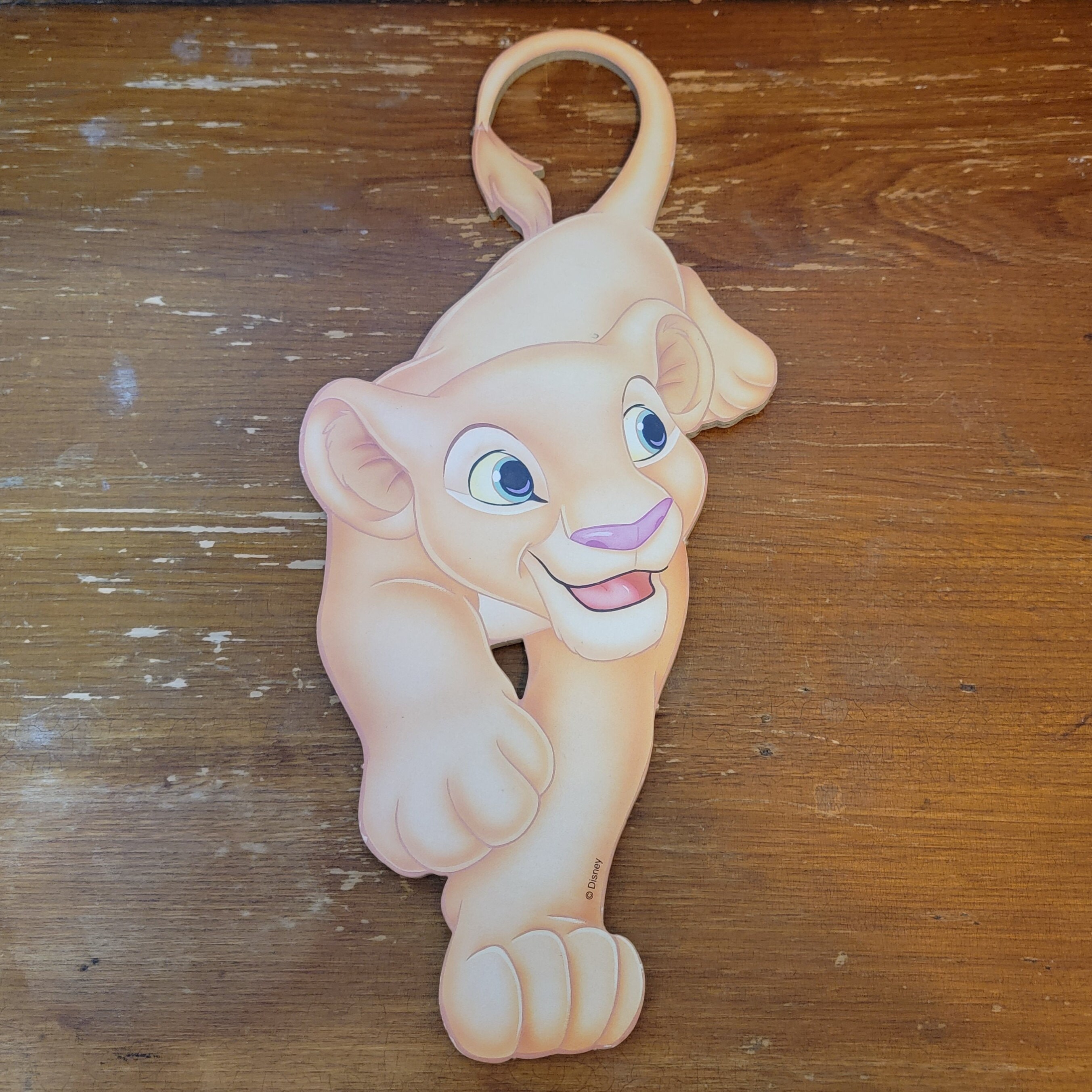 Rare Walt Disney, the Lion King Set of 5 Cardboard Cutouts, Simba, Nala ...