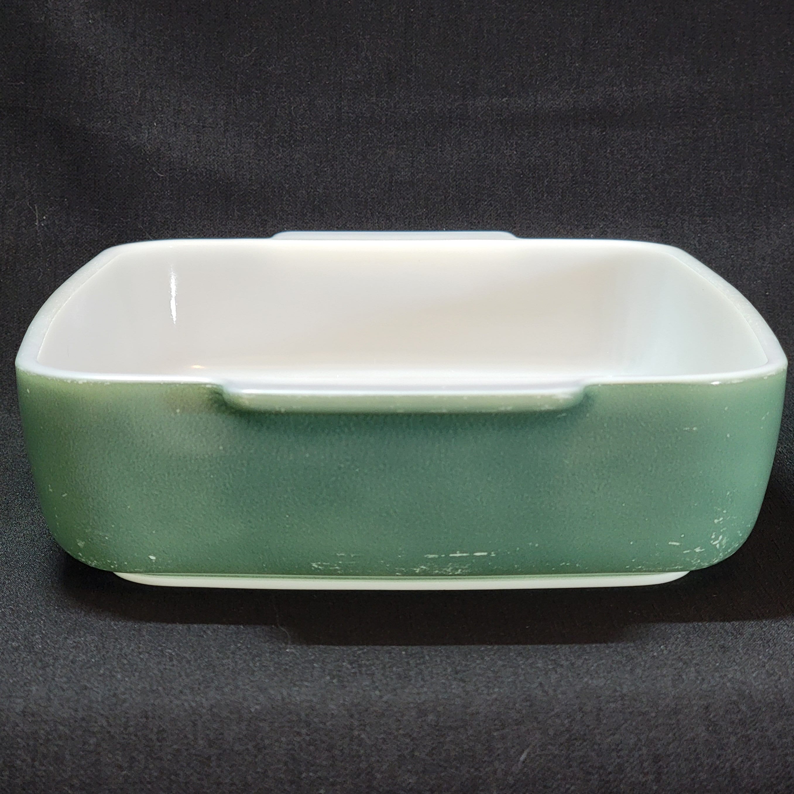 Pyrex Heinz Rectangle Casserole Dish, Dark Green 1953 Promotional Piece ...
