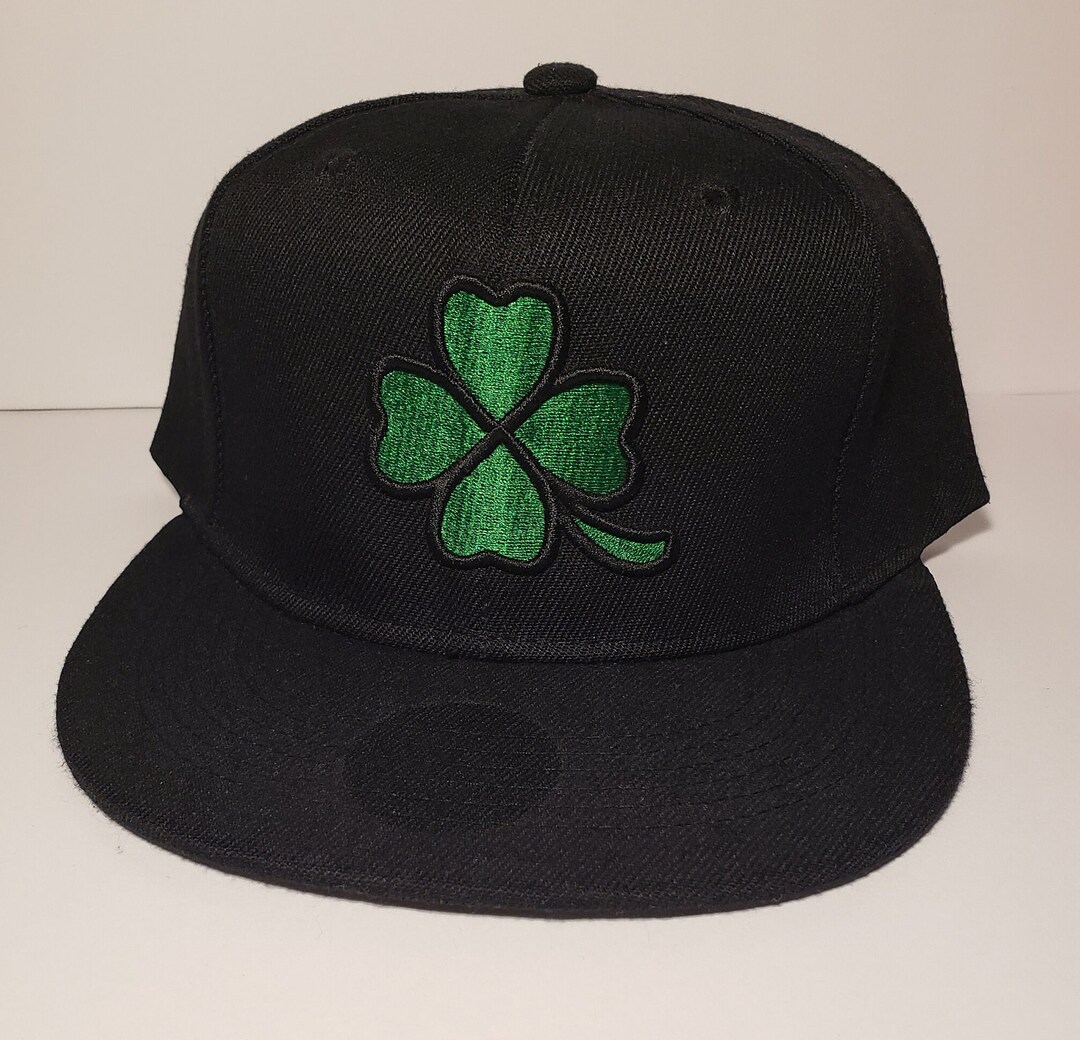 Embroidered Green Lucky Leaf Clover Cap Headwear Indoor, Outdoor - Etsy