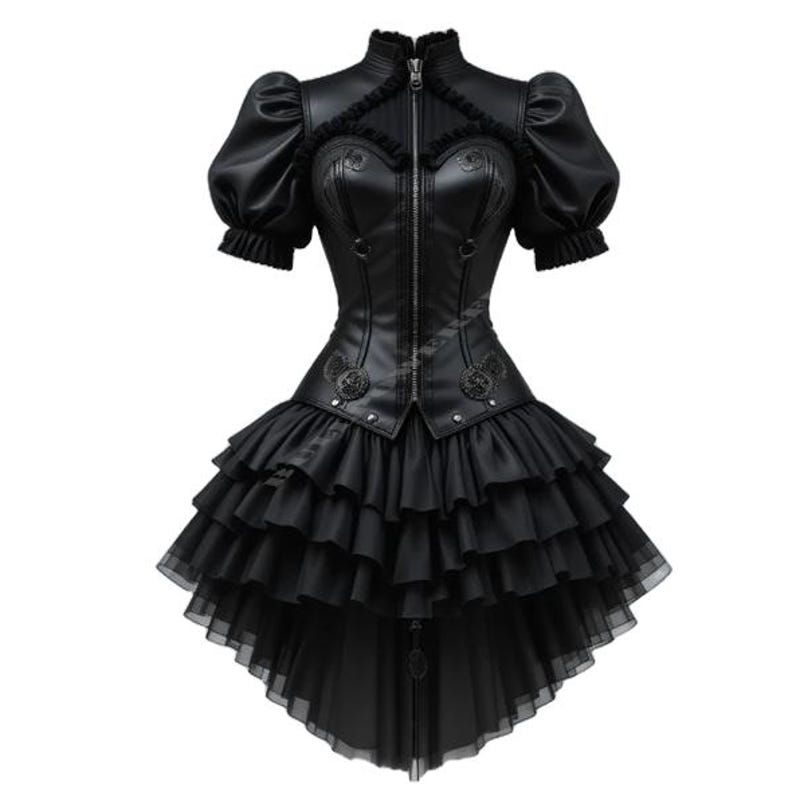 Steampunk Gothic Dress - Etsy UK