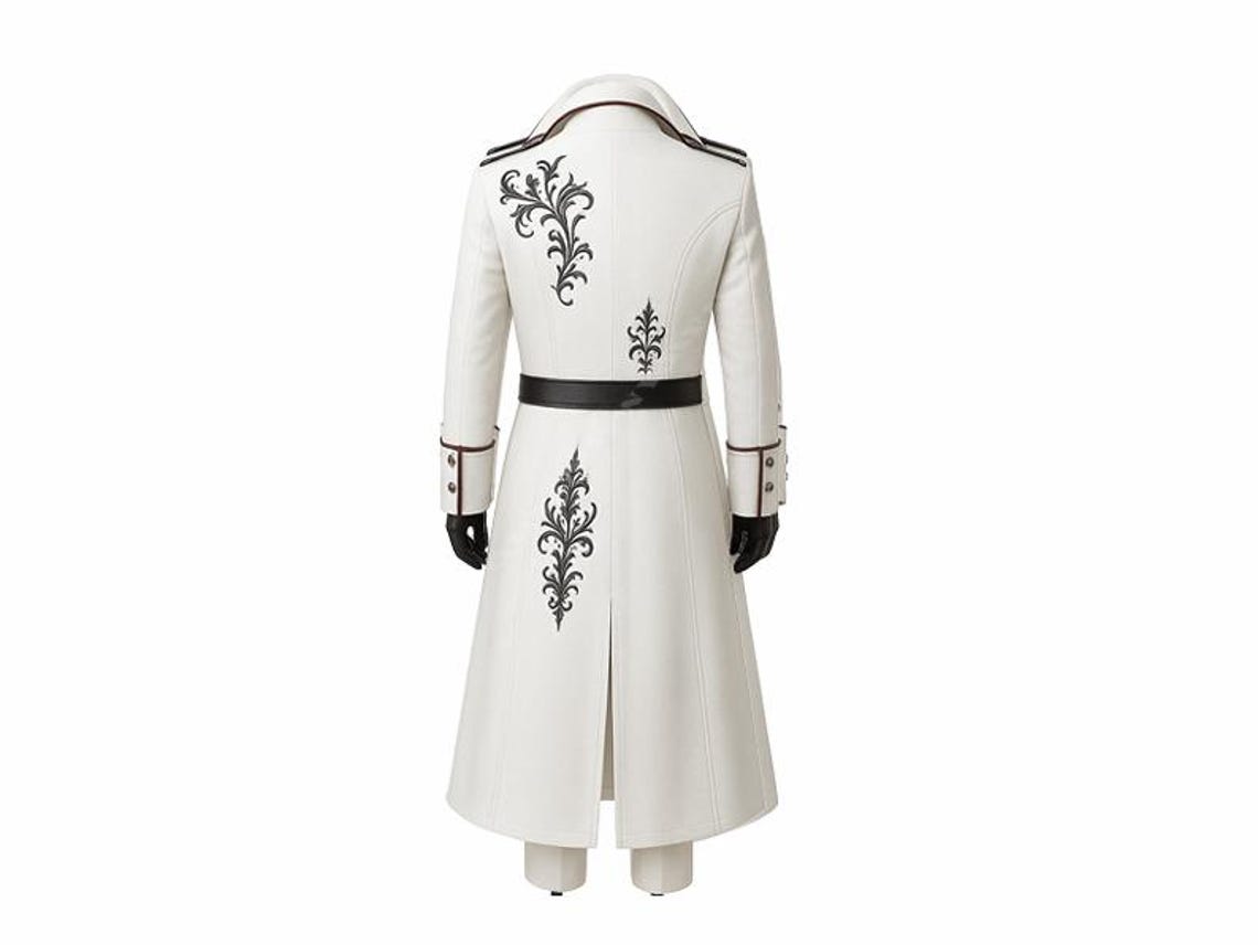 Victorian Gothic Steampunk Embroidered Men’s Suit Coat | Halloween ...