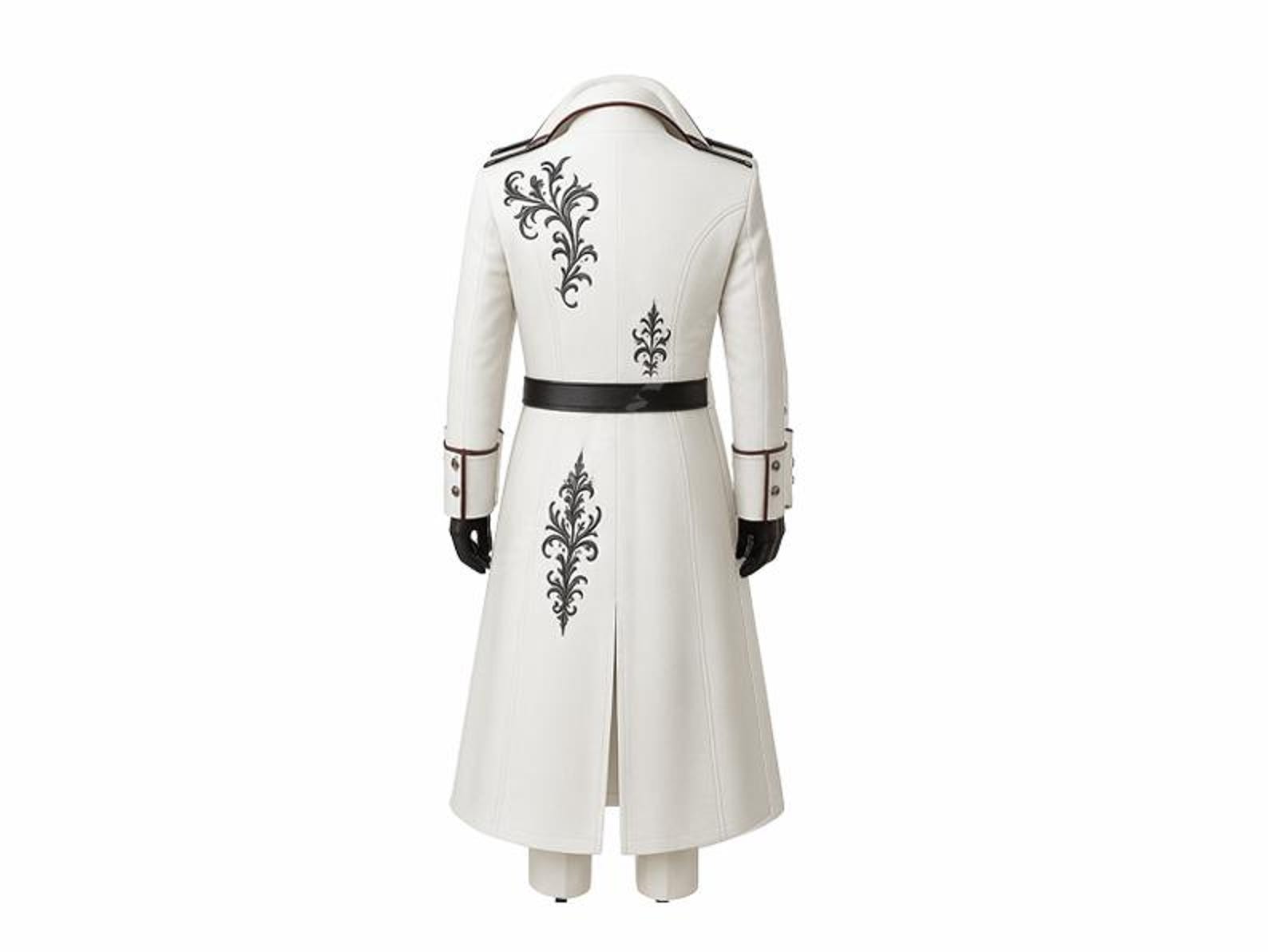 Victorian Gothic Steampunk Embroidered Men’s Suit Coat | Halloween ...