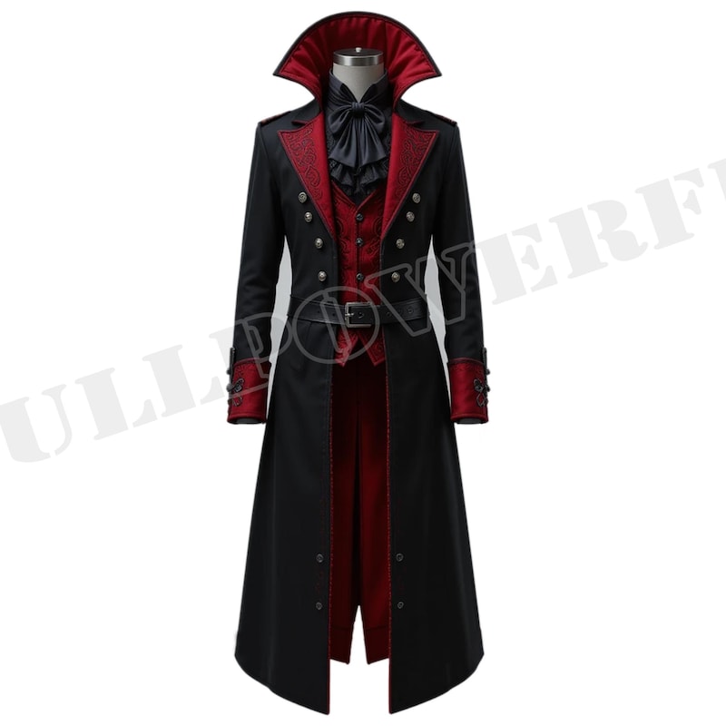 Dracula Clothing Coat - Etsy
