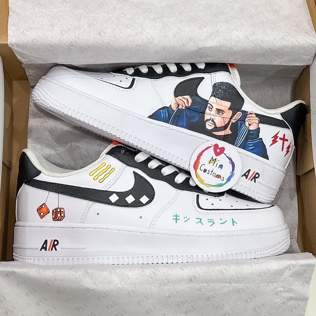 The Weeknd Air Force 1 Custom BEST SELLING Limited Edition Perfect Gift ...