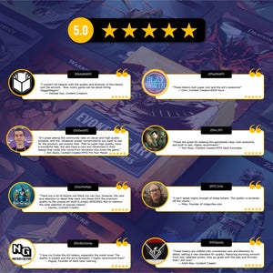 MTG Token Set & Monarch/initiative Coin Bundle - 50 Premium Soft-touch ...