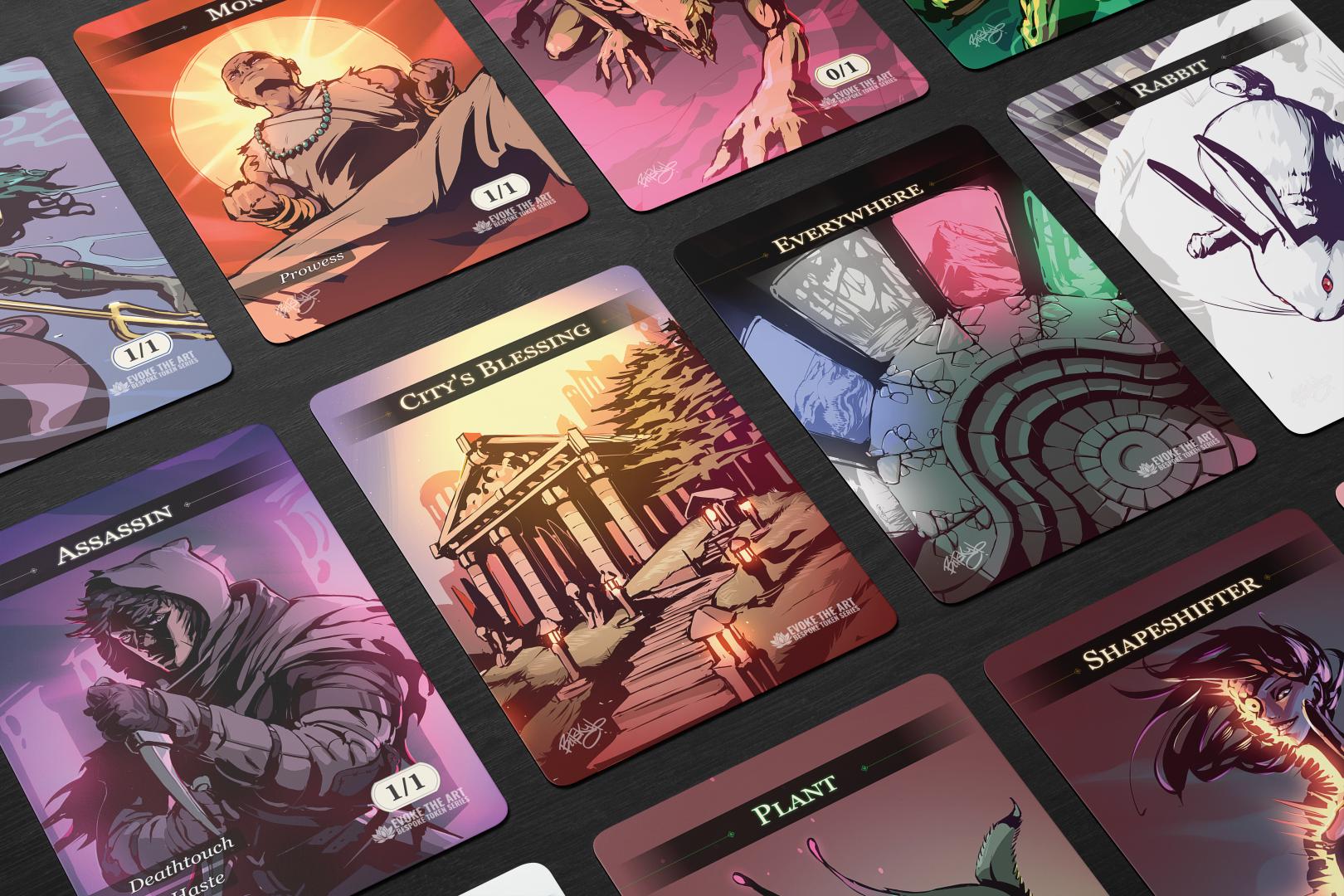MTG Token Expansion Pack - 12 Premium Soft-touch Cards From the Bespoke ...