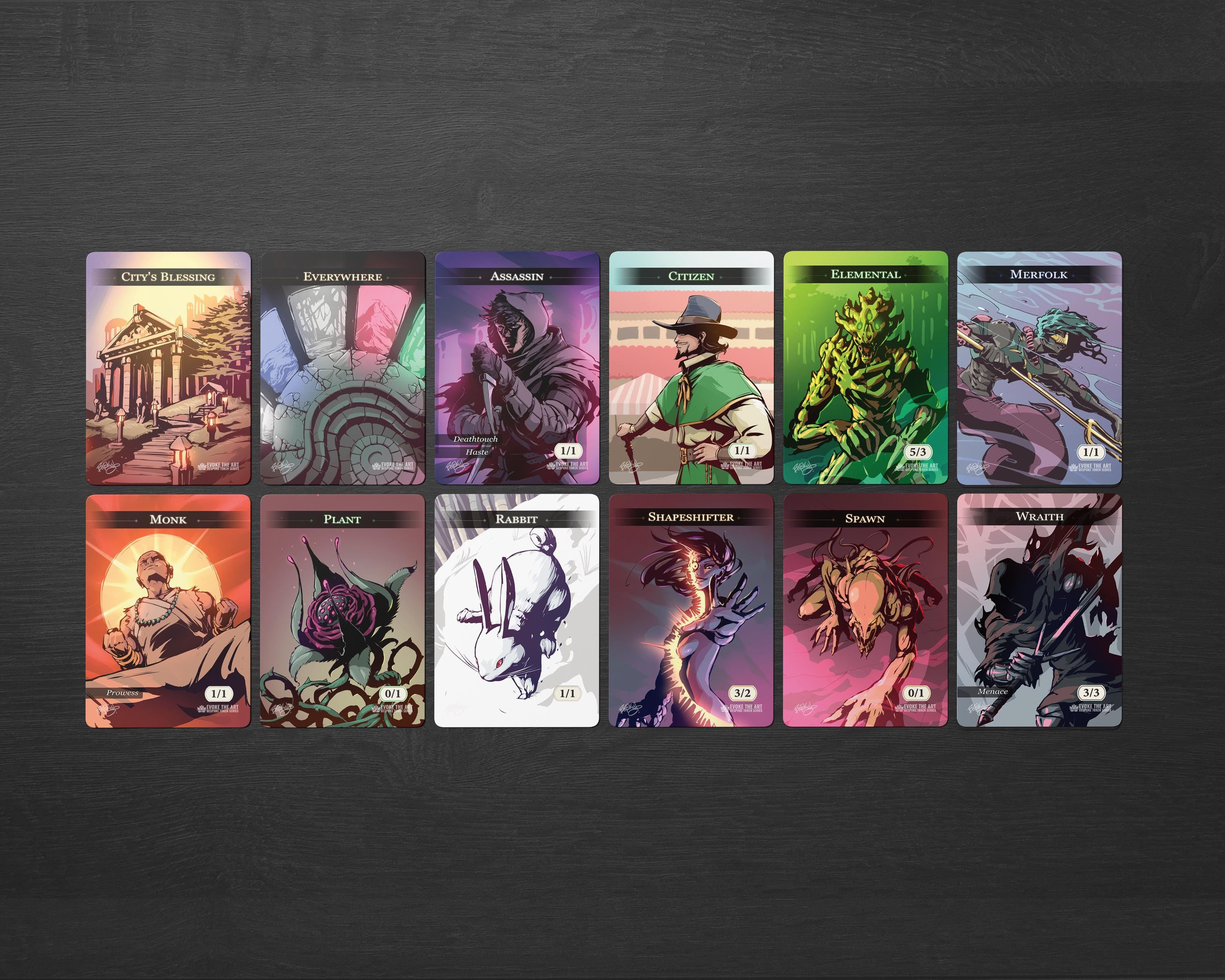 MTG Token Expansion Pack - 12 Premium Soft-touch Cards From the Bespoke ...