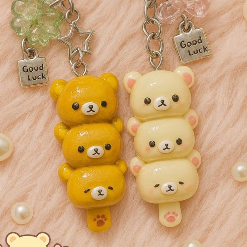 Rilakkuma Keychain - Etsy