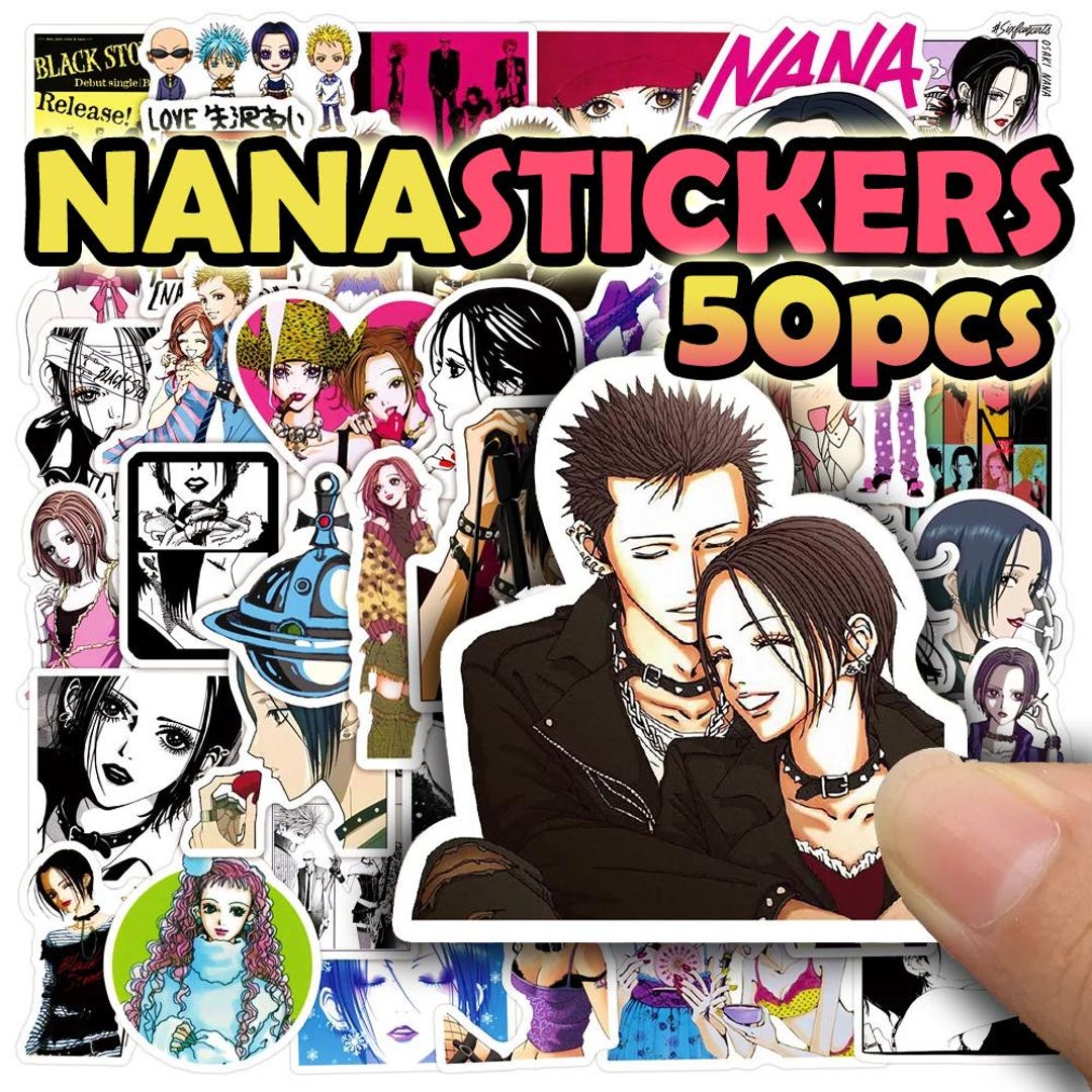 NANA Stickers Nana Anime Sticker Pack 50 Pcs Nana Hachi Ai Yazawa Shin ...