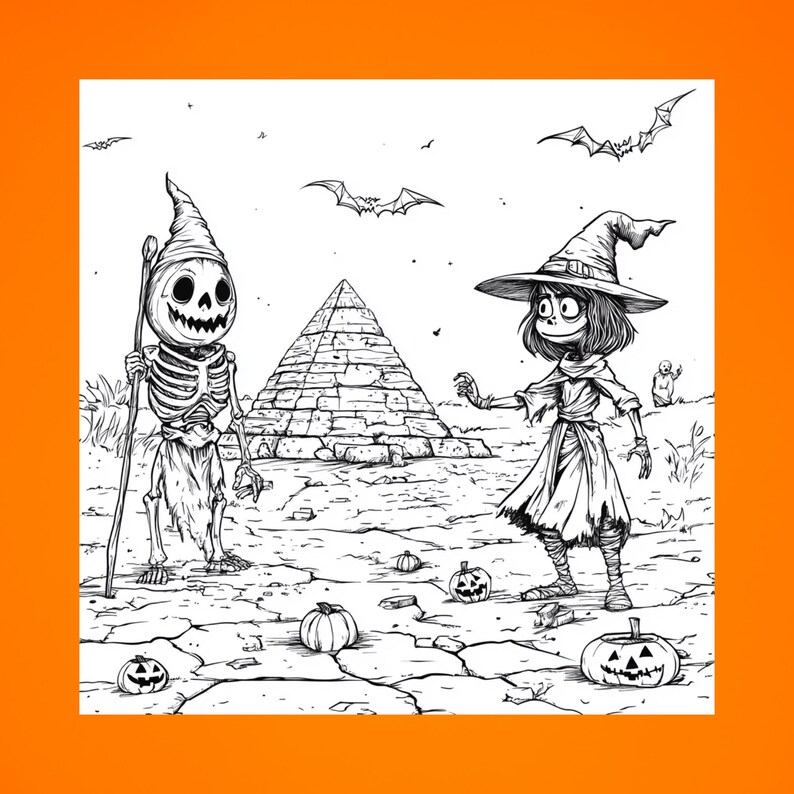 Printable Halloween Coloring Pages for Kids - Fun & Spooky Jack-o ...