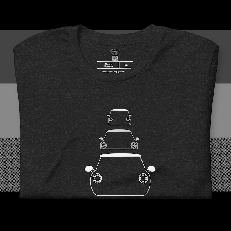 Classic Cooper Generations T Shirt Mini Cooper Custom T Shirt Old Mini Copper Meets New Mini