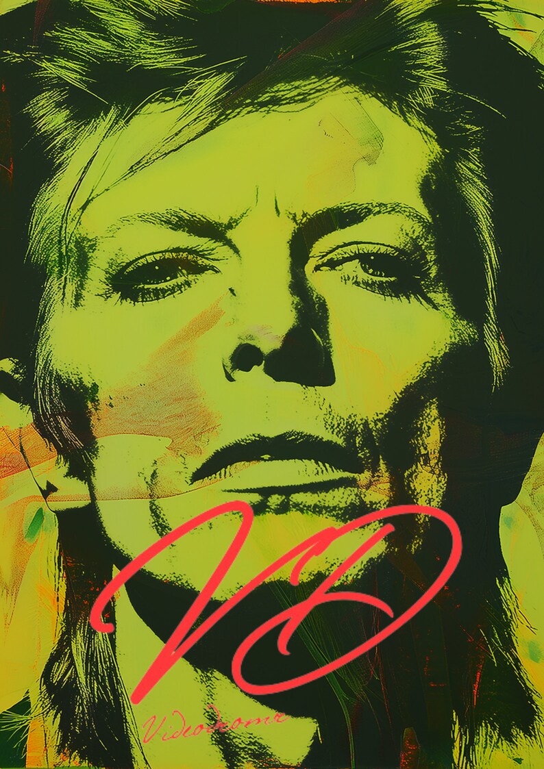 David Bowie | Art Print | Abstract Art | Minimalist | Digital Download ...