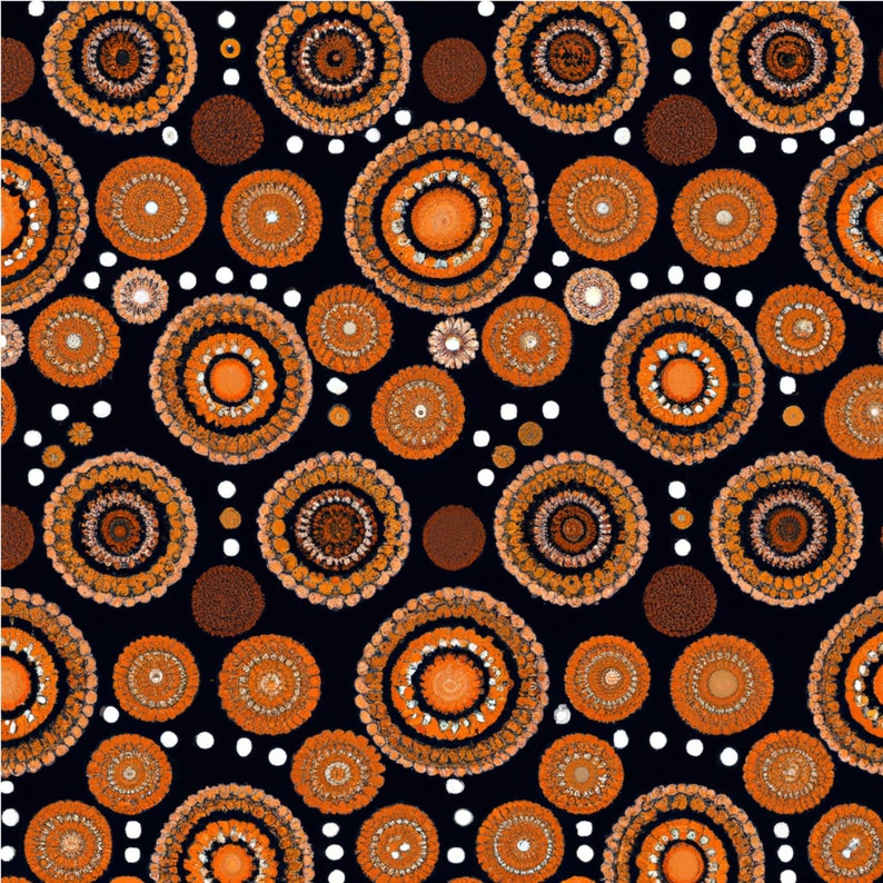 Aboriginal and Torres Strait Islander Dot Painting - Etsy