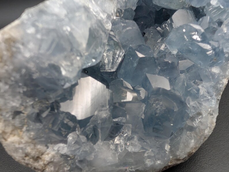 Celestine (celestite) - Sakoany Mine, Madagascar - Etsy