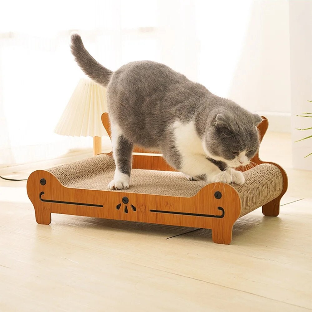 New: Cat Sofa Scratching Board Recliner Cat Paw Board, Pet Supplies ...