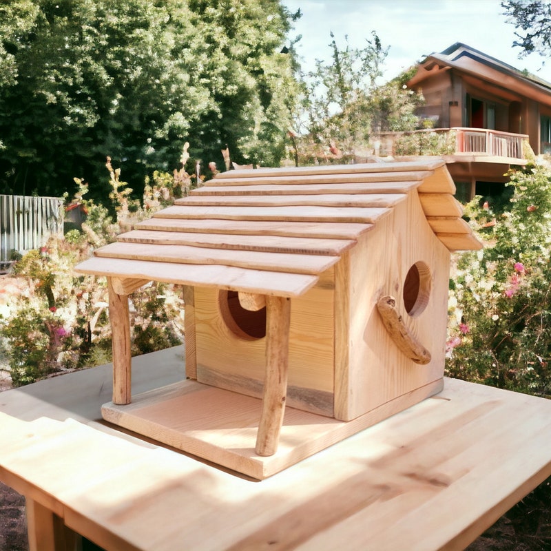 Squirrel House for Winter - Etsy
