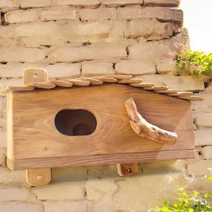 SWIFT BIRDS Nesting Box, Nest-box House for Swift Bird Family Nests ...