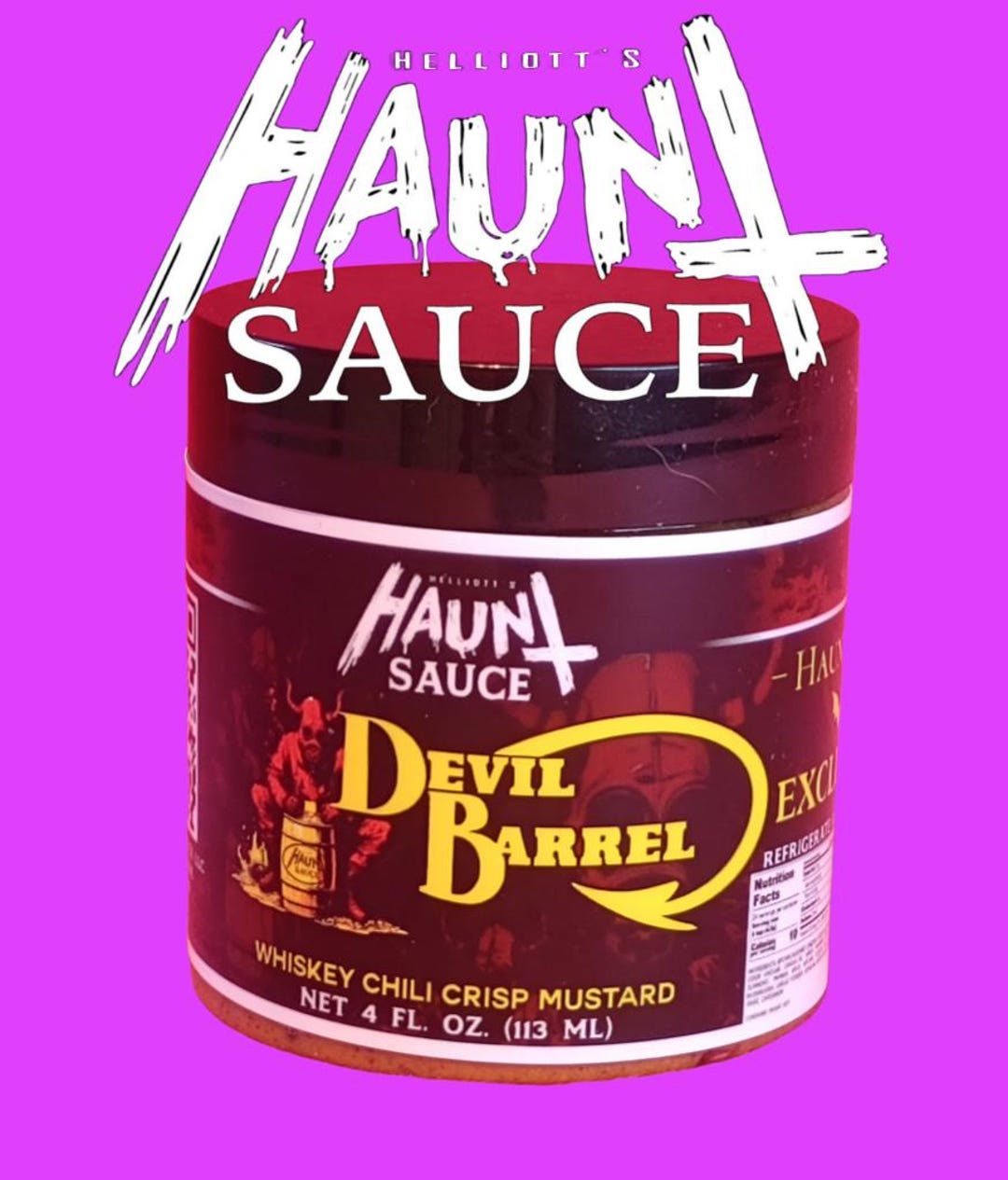 Devil Barrel - Whiskey Chili Crisp Ground Mustard Summer Grilling ...