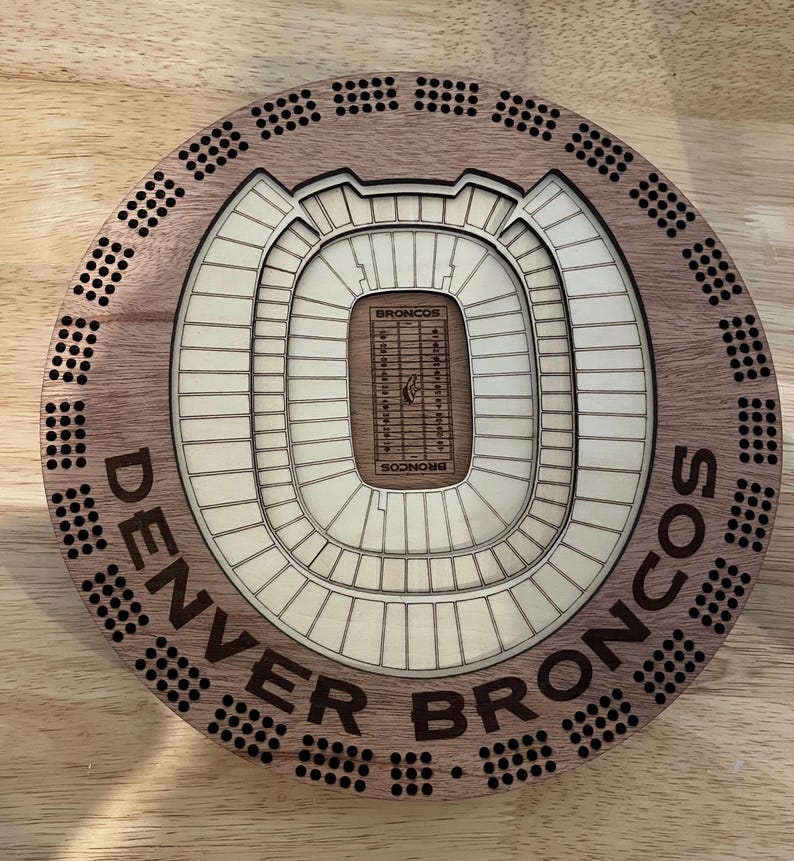 3D Stadium Cribbage Board All Stadiums All Sports - Etsy