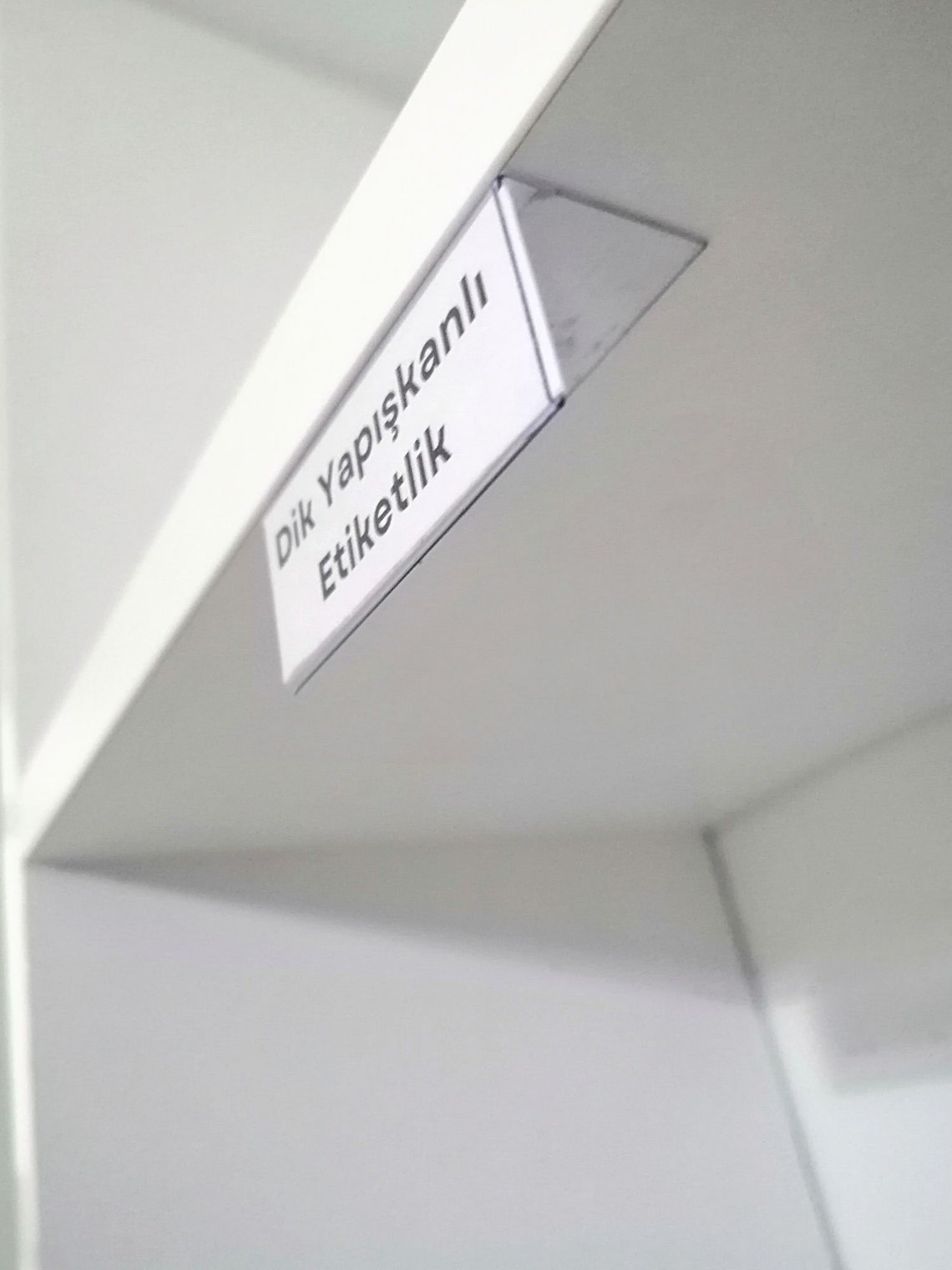 25 Pcs of PVC Transparent Tag Holder, Name Sign Holder, Adhesived ...