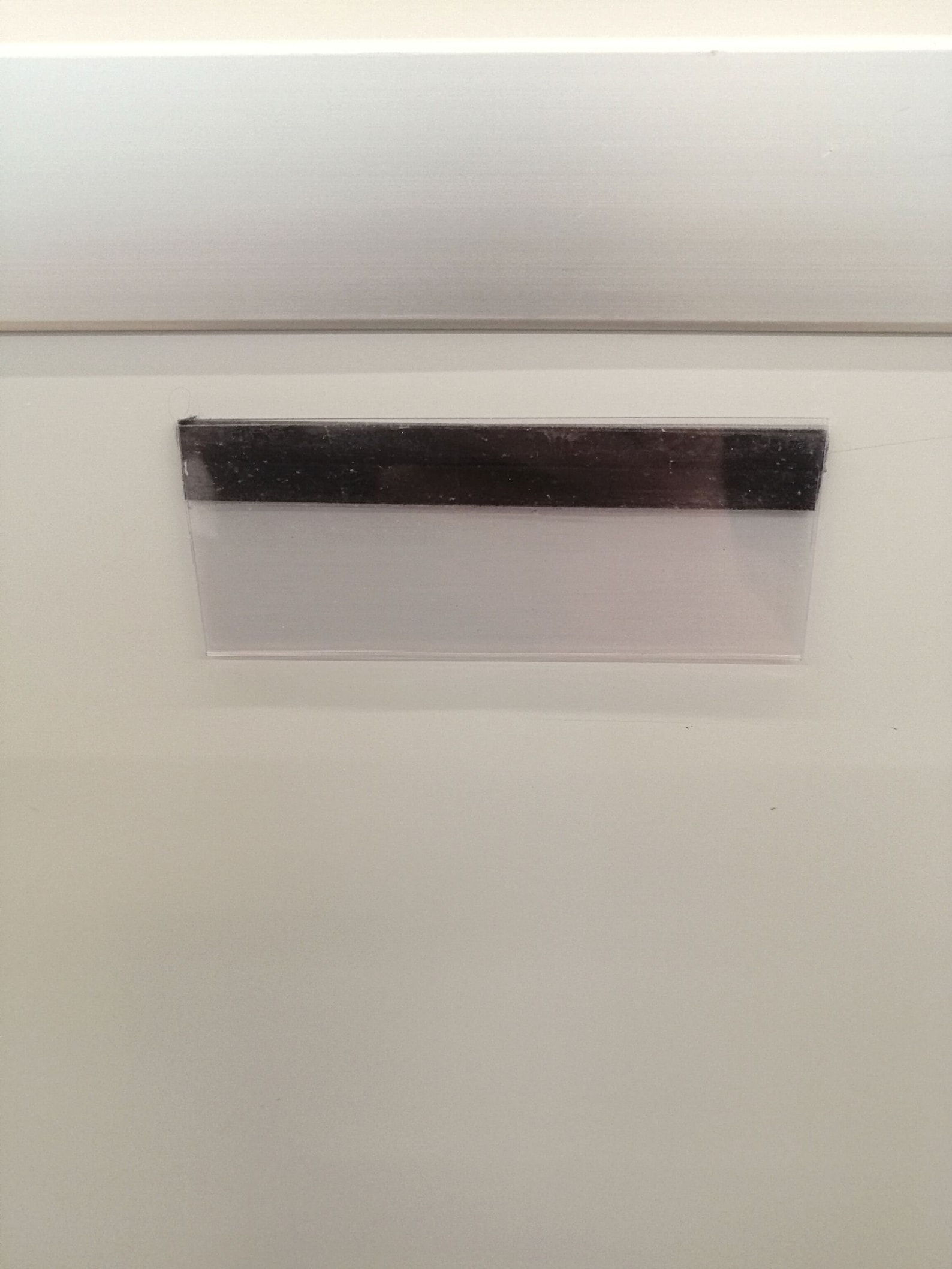 10 Pcs Transparent Label Holder With Magnet, Protective Label Cover ...