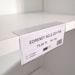 25 Pcs of PVC Transparent Tag Holder Sign Holder and Name Holder, PVC ...