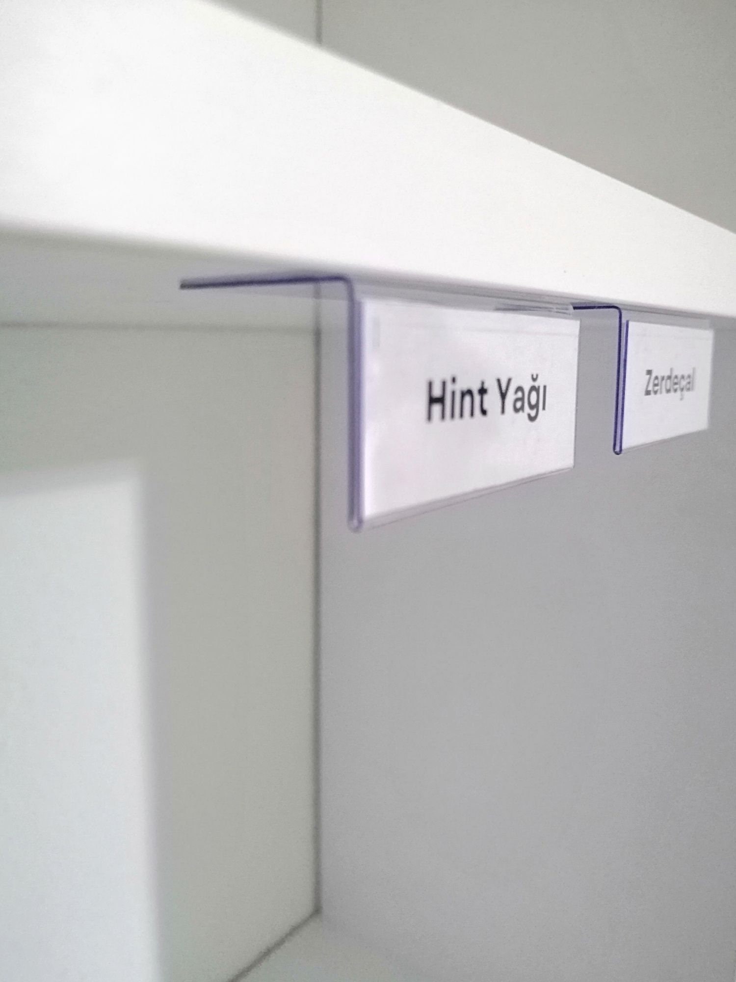 25 Pcs of PVC Transparent Tag Holder, Name Sign Holder, Adhesived ...