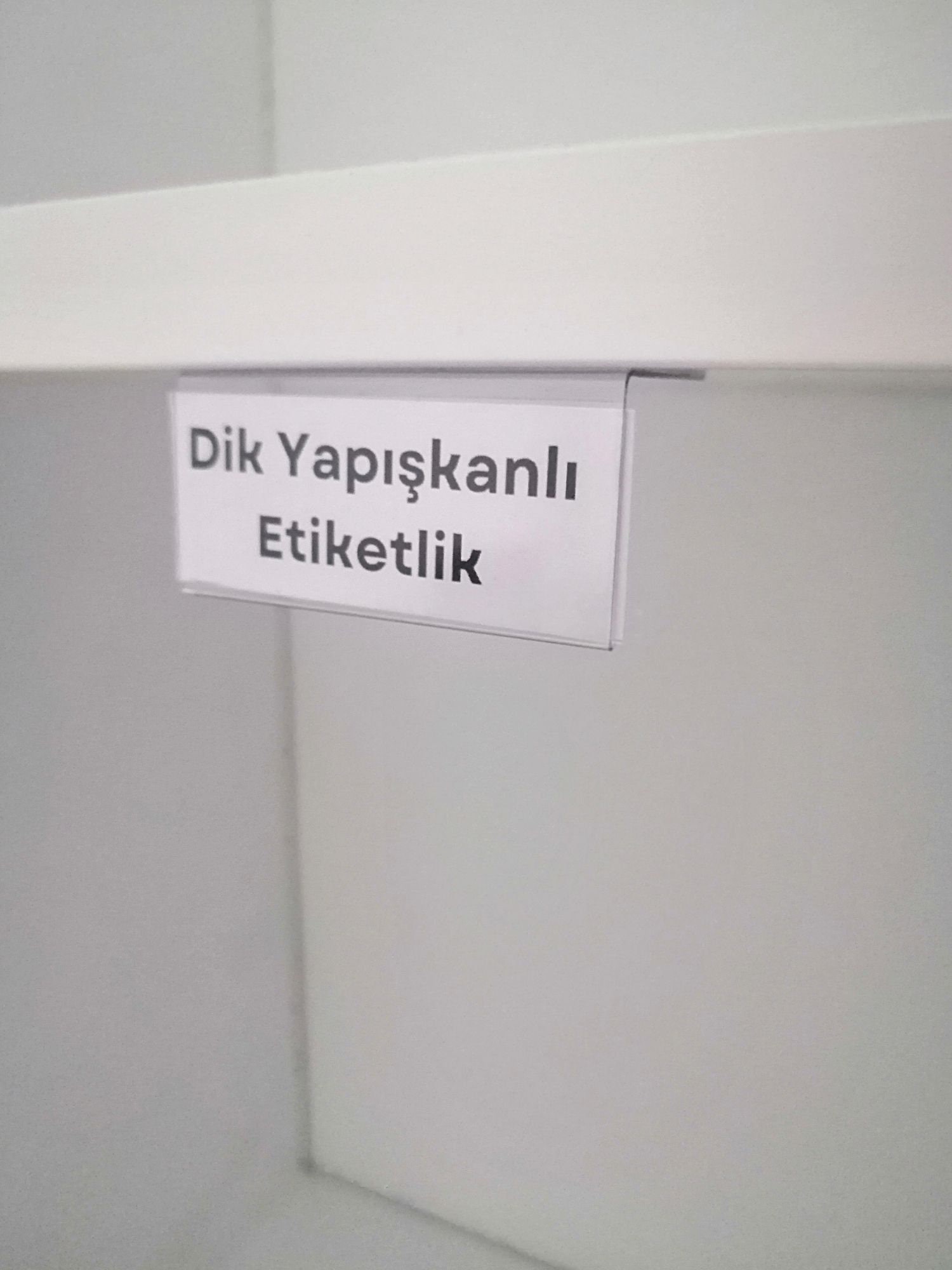 25 Pcs of PVC Transparent Tag Holder, Name Sign Holder, Adhesived ...