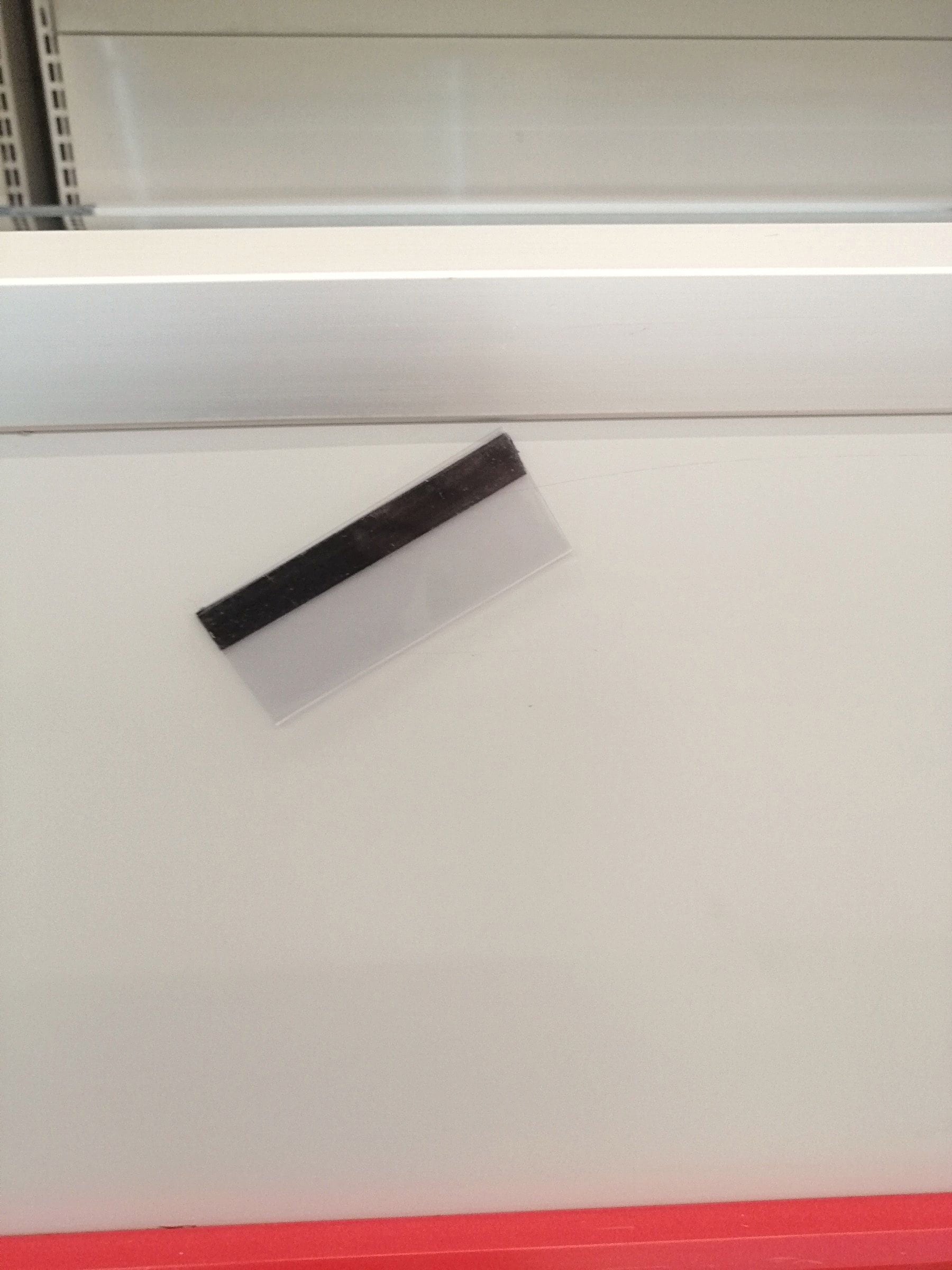 10 Pcs Transparent Label Holder With Magnet, Protective Label Cover ...