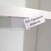 25 Pcs of PVC Transparent Tag Holder, Name Sign Holder, Adhesived ...