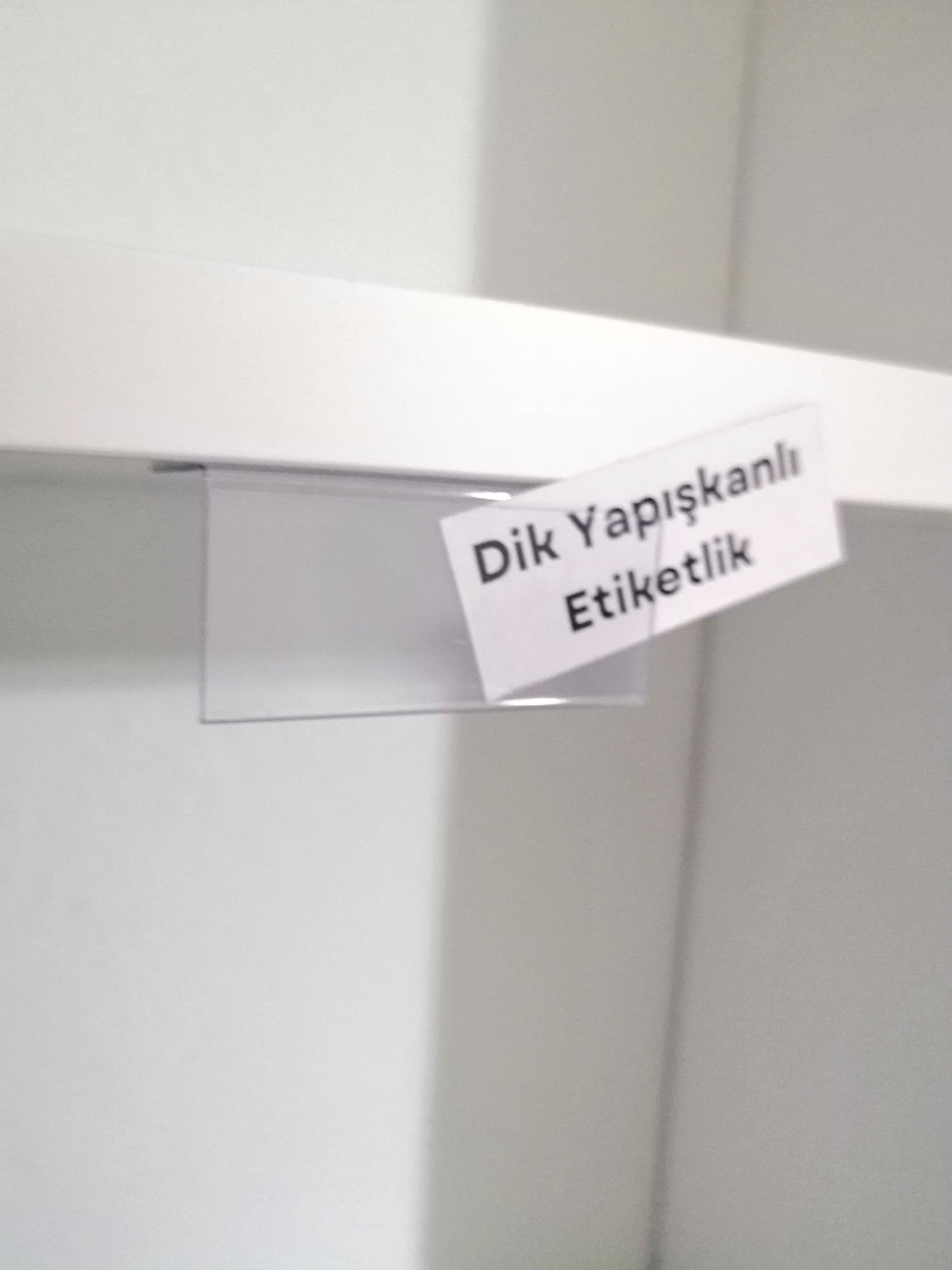 25 Pcs of PVC Transparent Tag Holder, Name Sign Holder, Adhesived ...