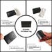 25 Pcs of Erasable Adhesived Black Tag, Decorative Price Tag and ...