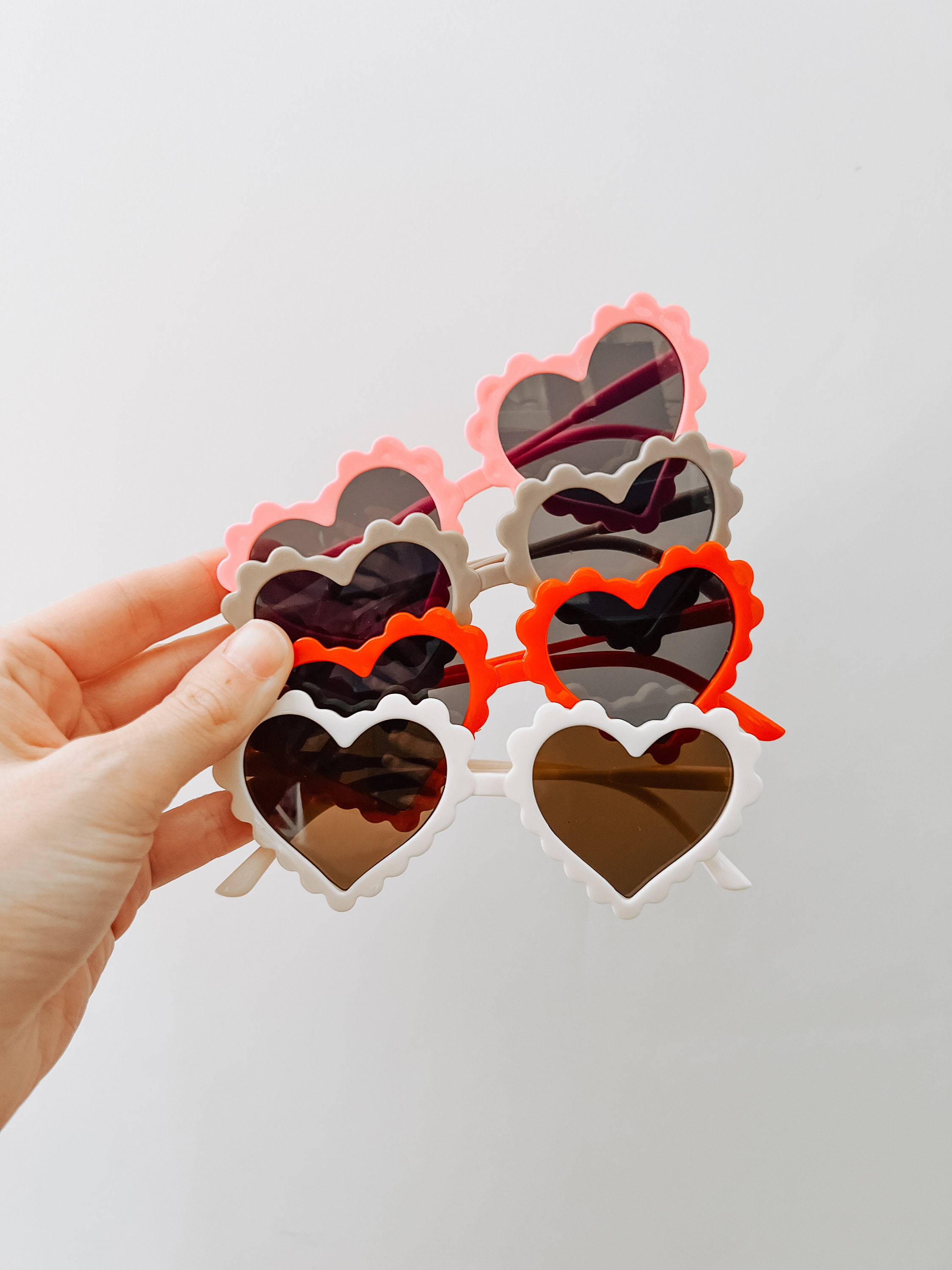 Kids Heart Sunnies Valentines Sunglasses Heart Sunnies Kids Glasses ...