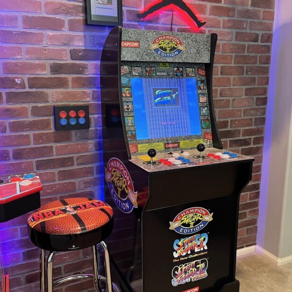 3D Printed Arcade Button Paddle Light Switch Cover: Game Room Decor - Etsy